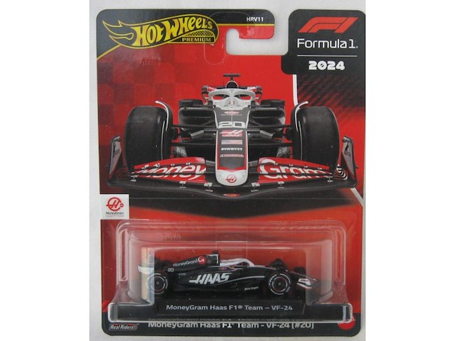 hot wheels moneygram haas F1 #20