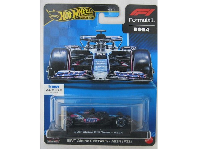 hot wheels BWT alpine F1 #31