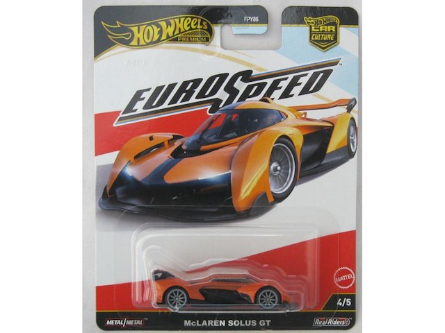 hot wheels McLaren solus GT