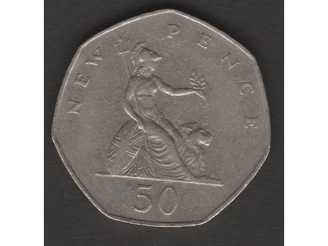 50 New Pence - 1980 - Velika Britanija, United Kingdom