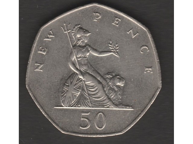 50 New Pence - 1978 - Velika Britanija, United Kingdom