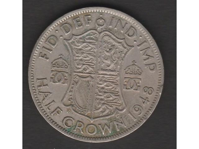 ½ Crown - 1948 - Velika Britanija, United Kingdom