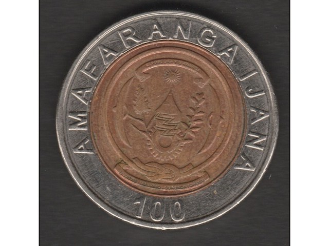 100 Francs, Franaka - 2007 - Rwanda, Ruanda