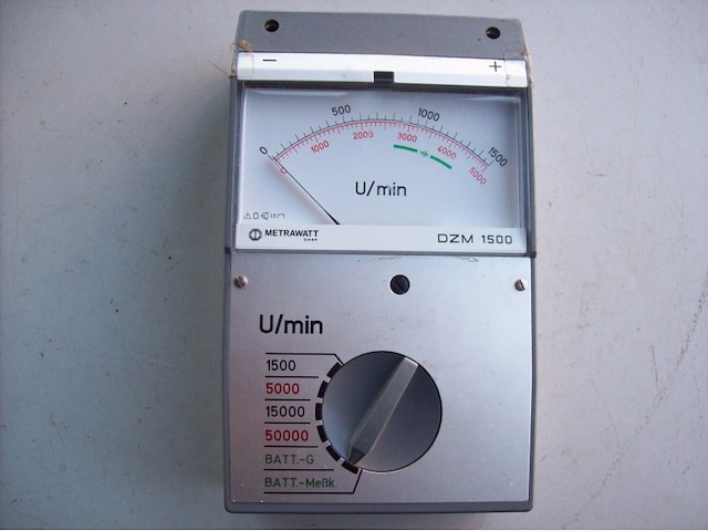 METRAWATT DZM 1500 ,Optical Tachometer