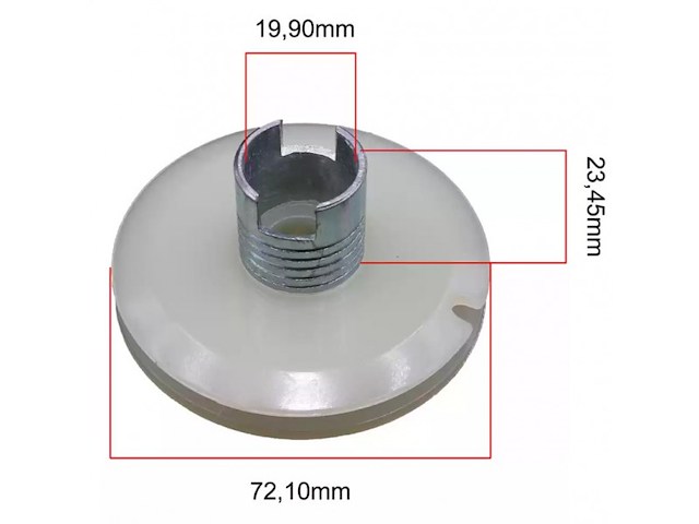 Kotur kanapa testere Husqvarna 61 novi tip 268 h-24 mm
