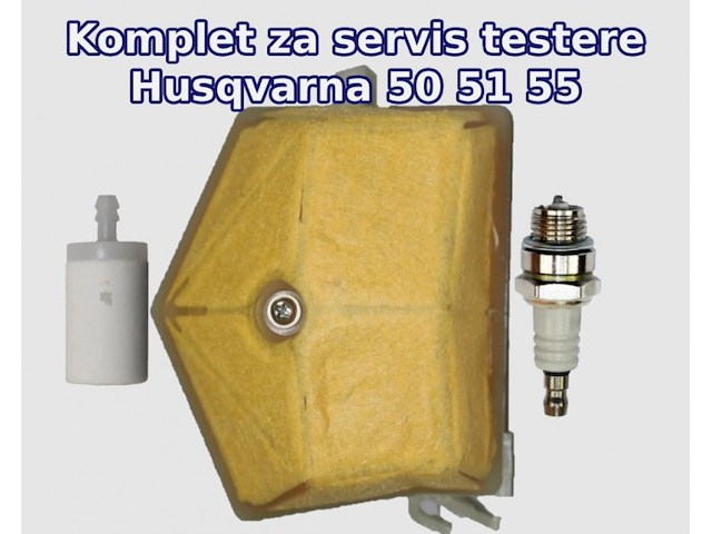 Komplet za servis testere Husqvarna 50 51 55