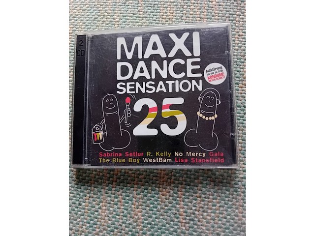 Maxi dance sensation 25 dupli disk
