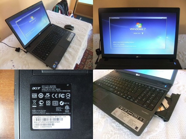 Acer TravelMate 5740 i3 poluispravan
