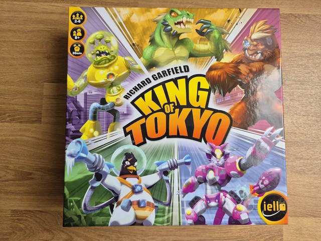 King of Tokyo - društvena igra na engleskom