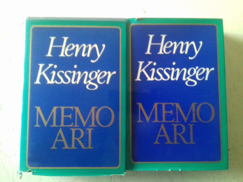 MEMOARI 1-2 - HENRI KISINDŽER