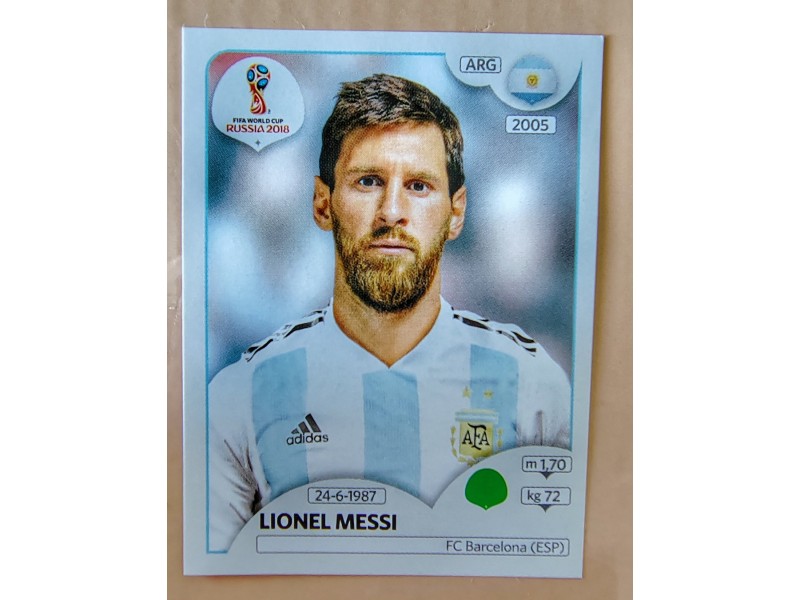 SP RUSIJA 2018 MESSI