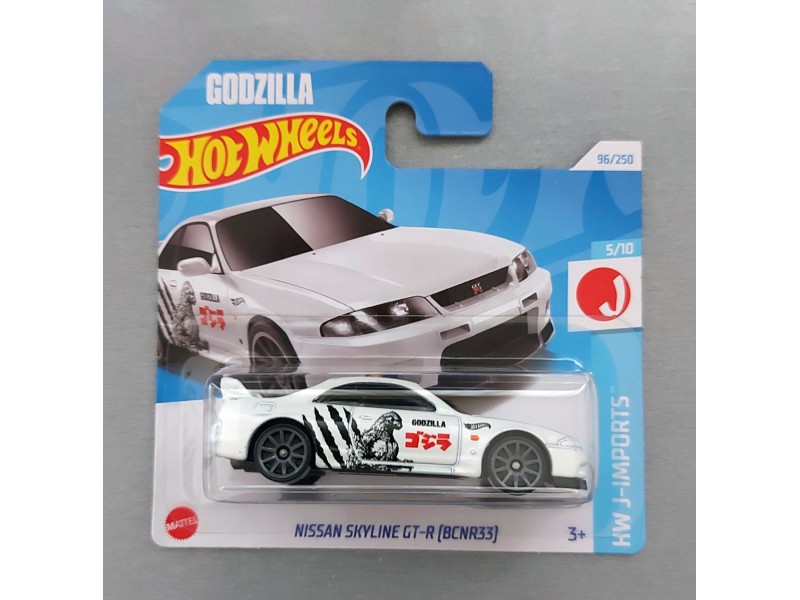 Hot Wheels Nissan Skyline GT-R BCNR33 Godzilla