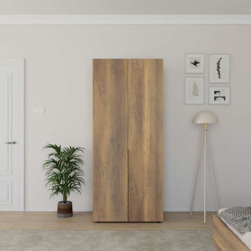 Oryana Walnut Wardrobe