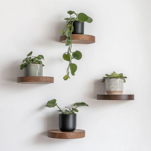 Raf282 Wooden Decorative Wooden Wall Shelf