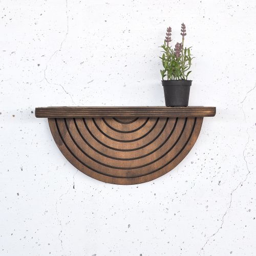 Raf294 Wooden Decorative Wooden Wall Shelf