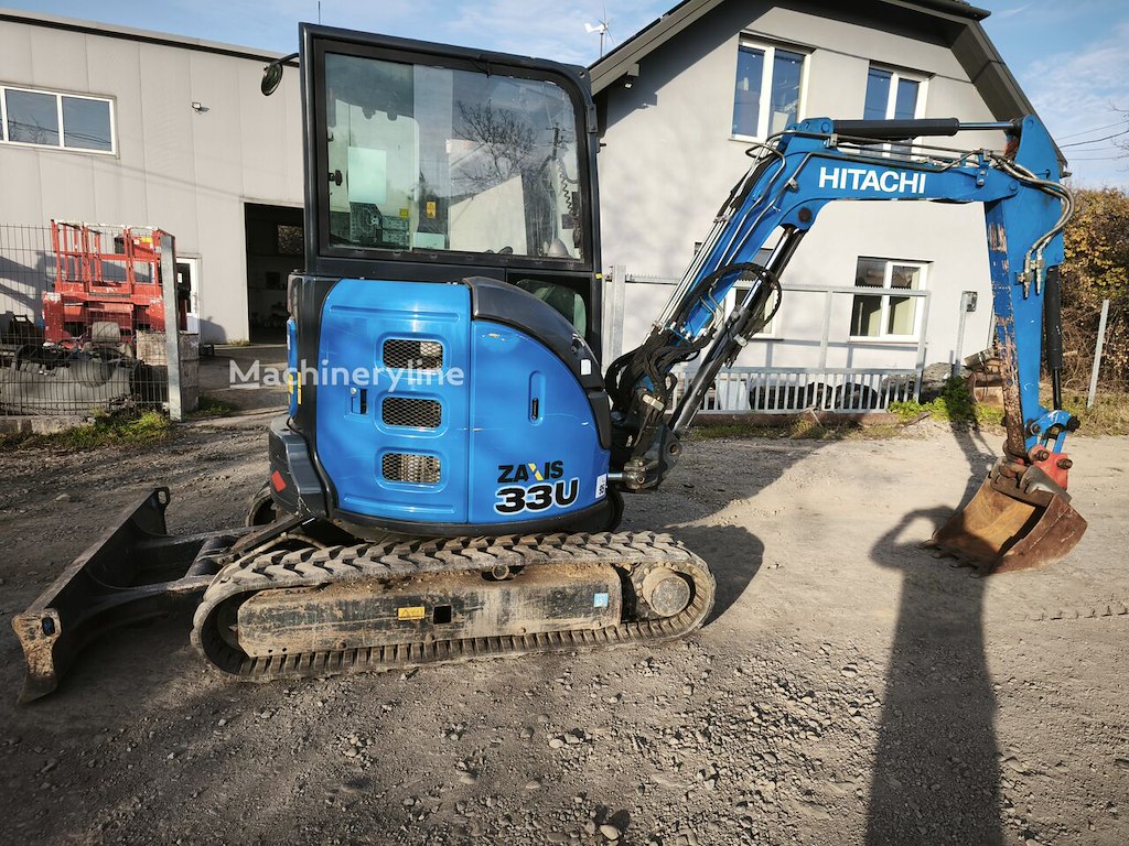 Hitachi ZX33 U-5 mini bager