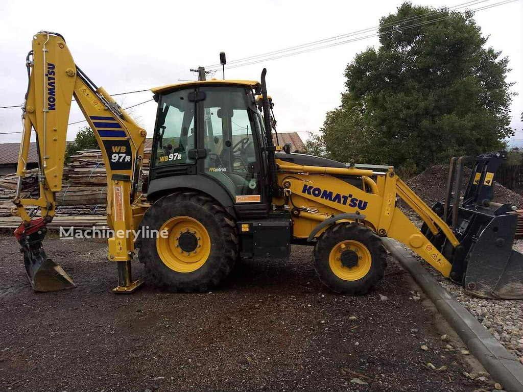 Komatsu WB97R-8 bager-utovarivač