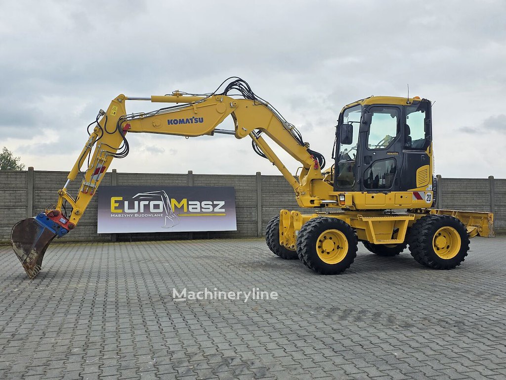 Komatsu PW 98MR-8 bager točkaš