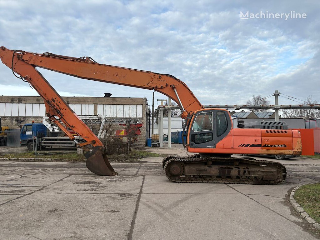 Doosan DX 340 LC bager sa dugom strelom