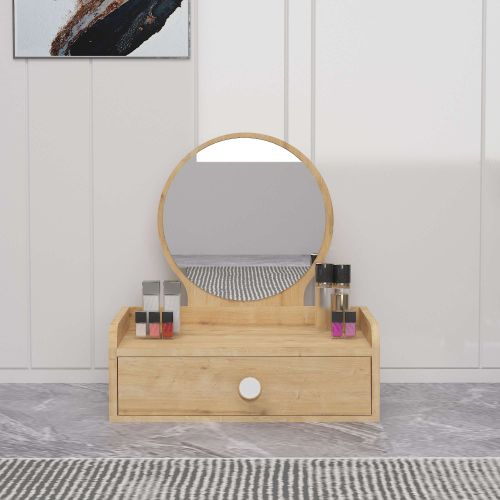 Aura - Sapphire Oak Sapphire Oak Make-Up Table