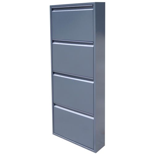 Js1036 Light Grey Shoe Cabinet