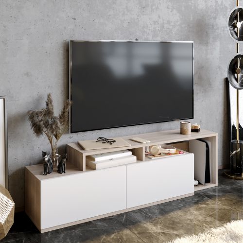 Nexera - Cordoba, White Cordoba White TV Stand