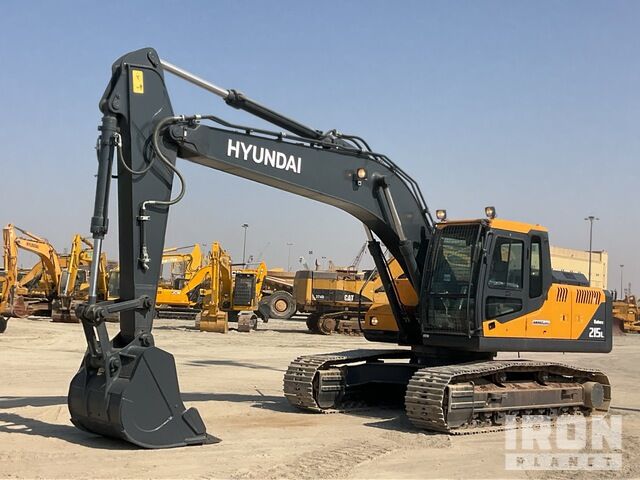 Prodaje se Hyundai R215L bager guseničar na aukciji