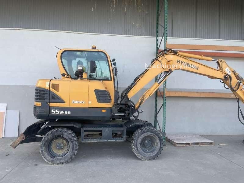 Hyundai R55W-9A bager točkaš