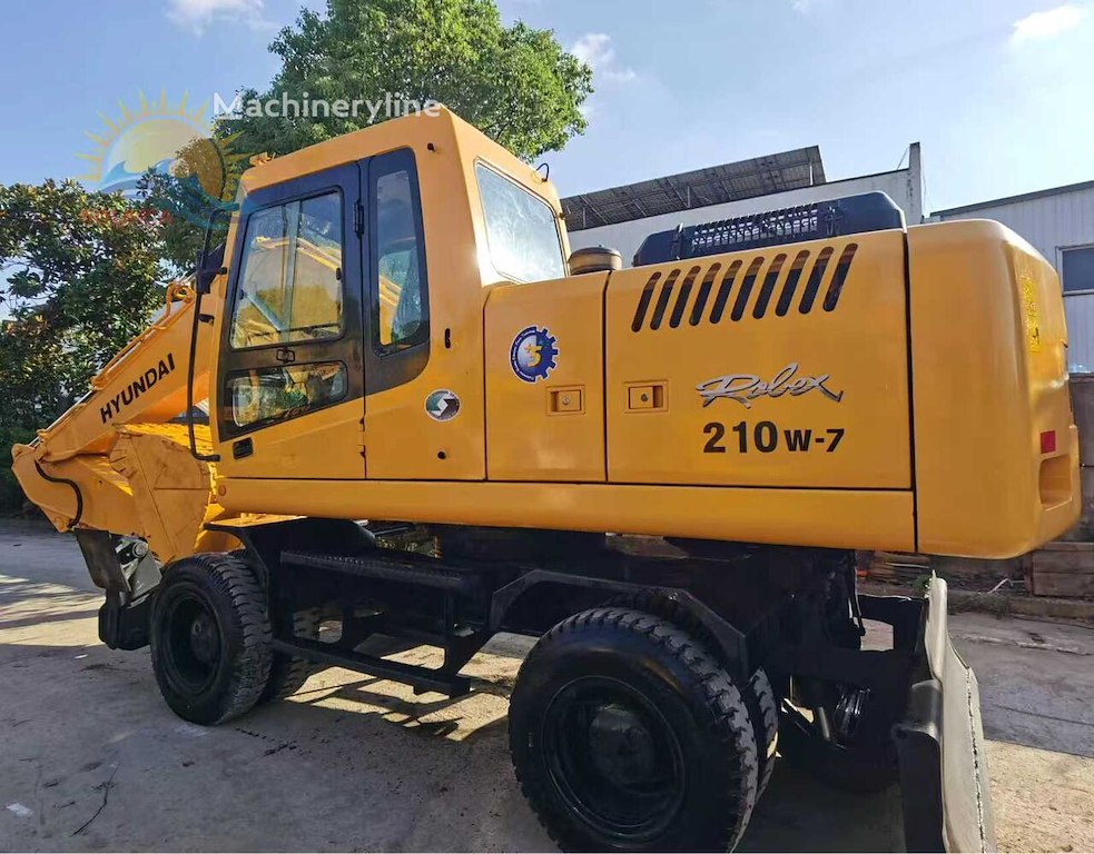 Hyundai R210w-7 bager točkaš