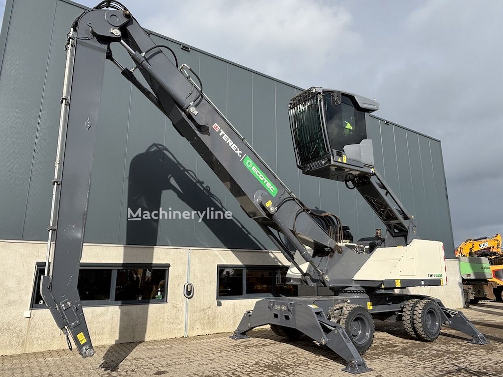 Fuchs MHL340F – Terex Ecotec TWH 228 bager za pretovar