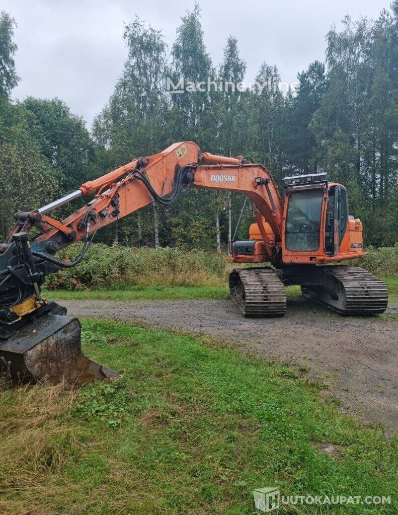 Prodaje se Doosan 160 LC, 2009, Diesel, 8 680 h Metsä alustainen kaivinkone, Leppä bager guseničar na aukciji