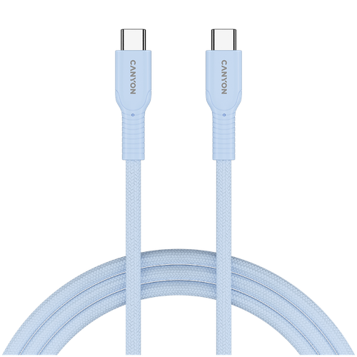 CANYON OnWire 60CL C-C 60W Braided Kabl 1m Svetlo Plave Boje