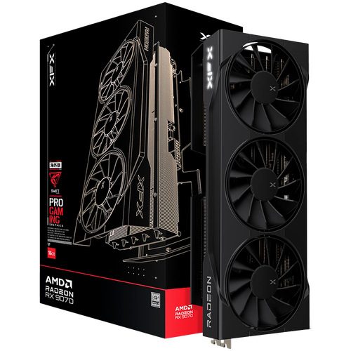XFX Swift AMD Radeon RX 9070 OC Triple Fan Gaming Edition