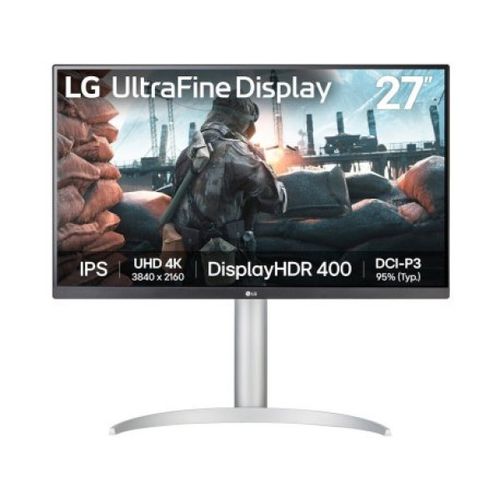 Monitor 27" LG 27UP650K-W IPS 3840x2160/60Hz/5ms/2xHDMI/DP/Pivot