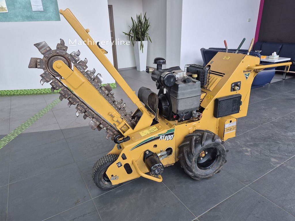 Vermeer RT100 / TRENCH SAW / MINI CHAIN ​​EXCAVATOR / IDEAL FOR CABLES rovokopač