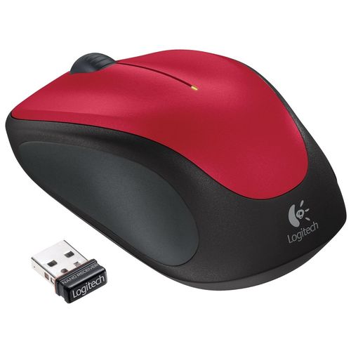 Logitech M235 Bežična Miš sa Nano Prijemnikom, Crvena