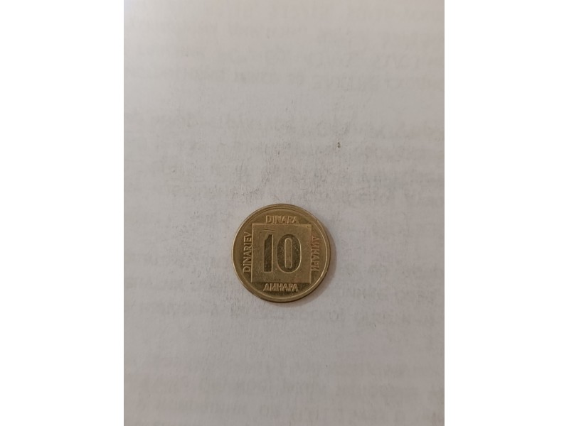 10 dinara 1988