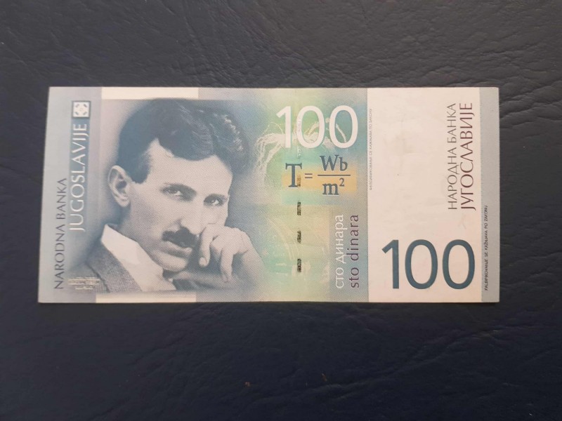 100 dinara 2000