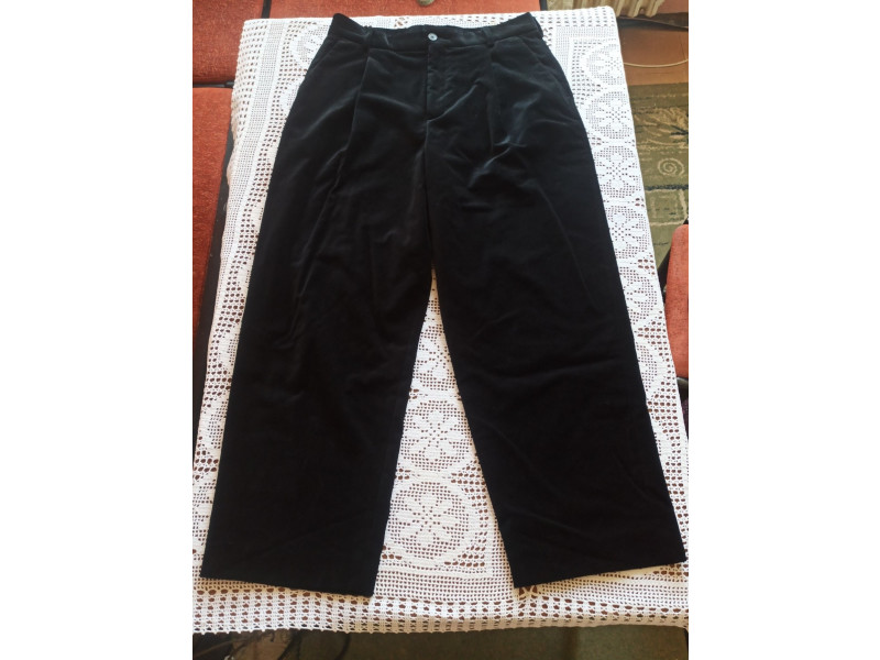 POPUST SAMO DANAS Zara sjajne plisane lux pantalone bag