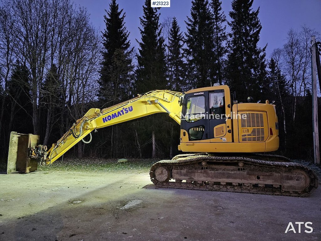 Komatsu PC228 USLC-10 m/ pusseskuffe og rotortilt! bager guseničar