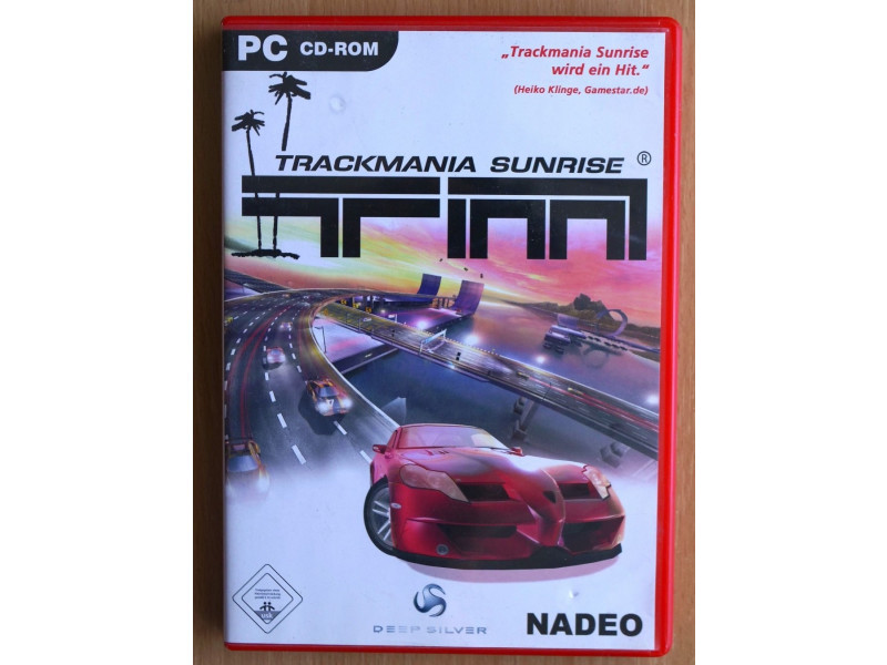 PC igra Trackmania Sunrise - WINDOWS XP