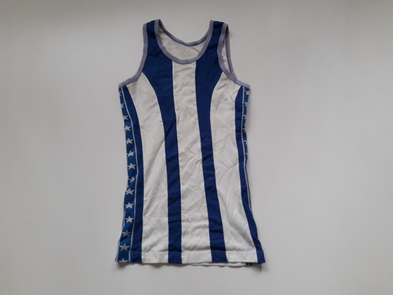 Retro sport dres 80-tih kosarkaski plavo-beli