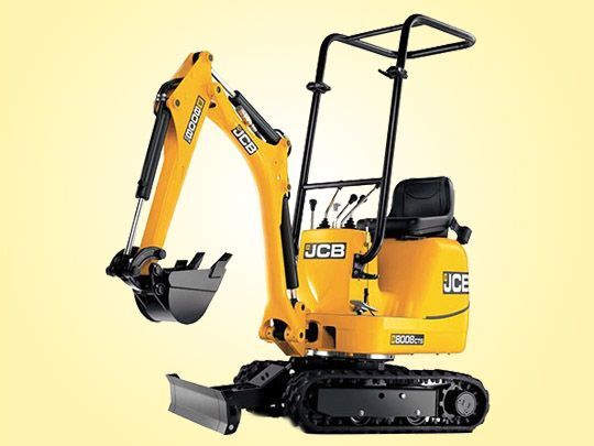 JCB 8008 mini bager