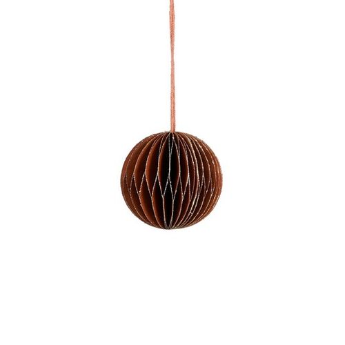 Novogodišnja dekoracija - HANGING PAPER BALL 8cm 1137198 - Terra - EDL