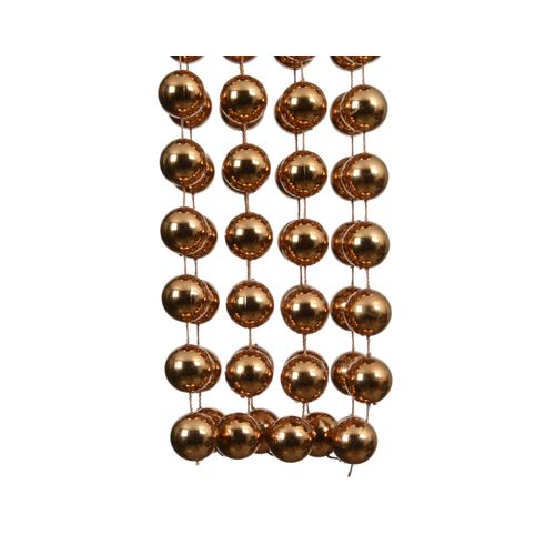Novogodišnja dekoracija - BEAD GARLAND 2.7m 000778 - Brandy - KMG