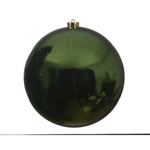 Novogodišnja dekoracija - HANGING BAUBLE 14cm 022373 - Pine green - KMG