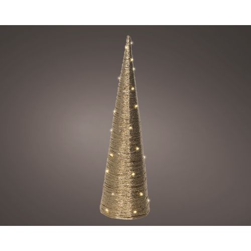 Novogodišnja dekoracija - LED CONE 60cm 489378 - Gold - KMG