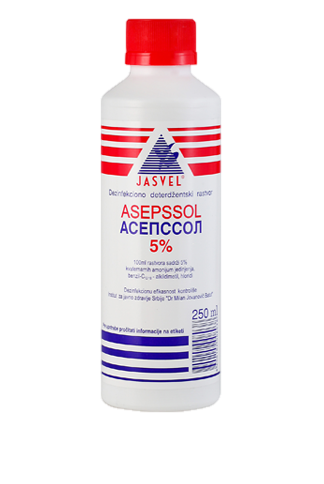 ASEPSOL RASTVOR 5% 250ml