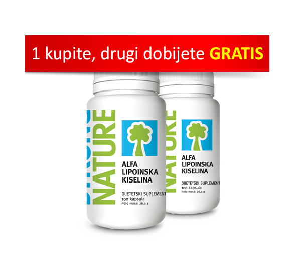 ELEPHANT ALFALIPOINSKA KISELINA 100X200MG 1+1GRATIS