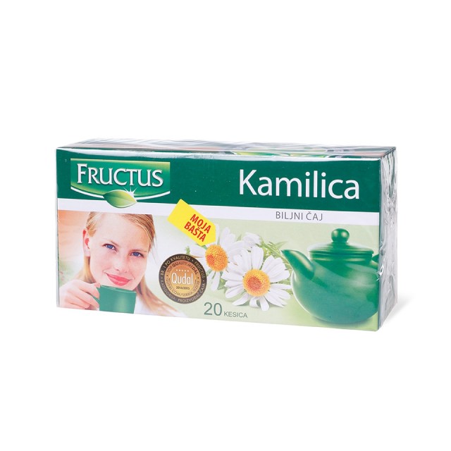 FRUCTUS FILTER ČAJ KAMILICA 20/1